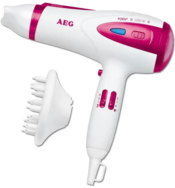Fen za kosu AEG HTD 5584 pink sa difuzerom ECO-Save