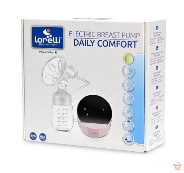 Lorelli Daily Comfort električna pumpica za izmazanje White