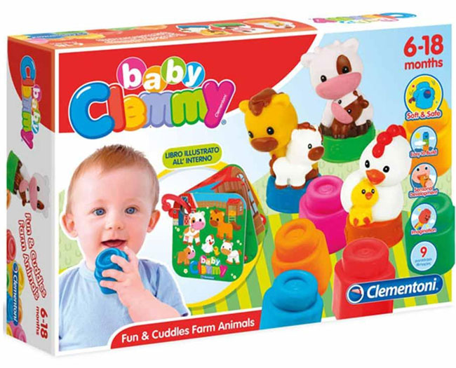 Clementoni Baby kocke Farma CL17174