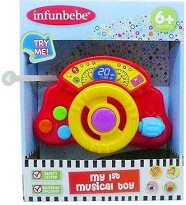INFUNBEBE igračka mini kontrolna tabla 6m+ sa zvukom