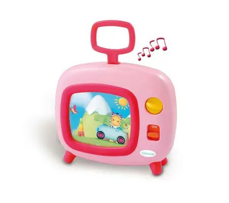 Igračka za bebu Cotoons muzički TV SM211156 roze