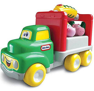 Little Tikes Kamion sa ručkom Deluxe zeleni LT619038