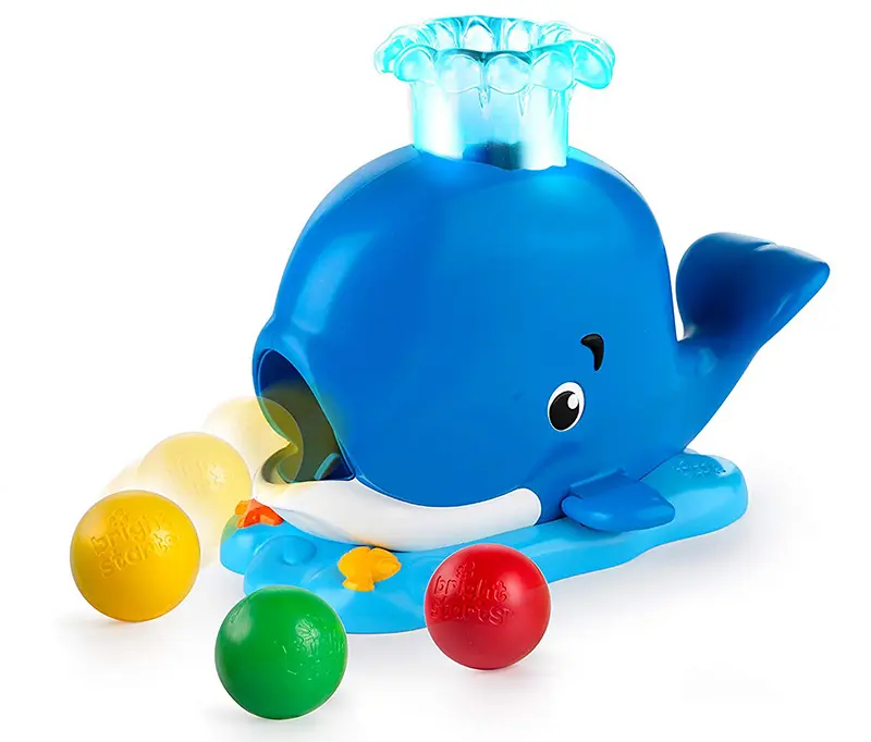 KIDS II BrightStarts Igračka KIT Having a Ball Silly Spout Whale Popper
