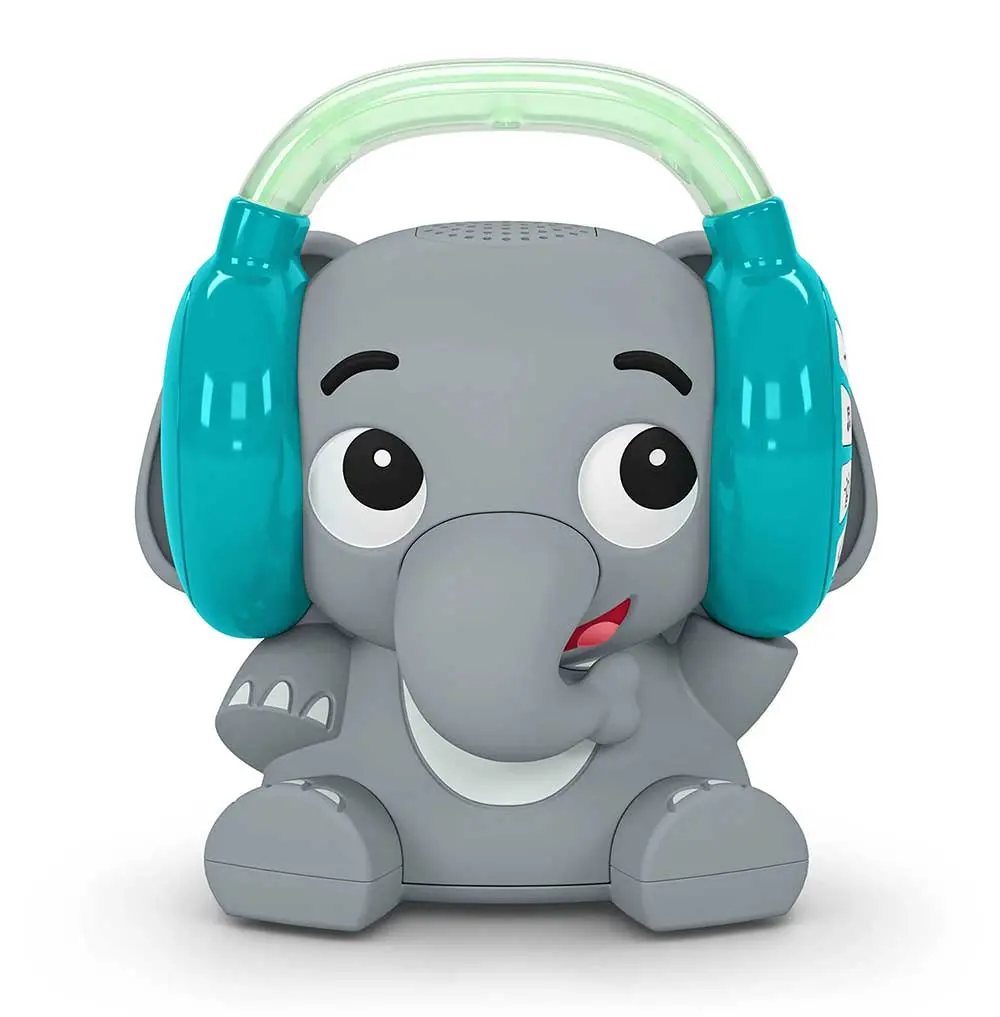 Muzička igračka za bebe sa noćnim svetlom i bluetooth-om Slonče Erl Baby Einstein™ 12395