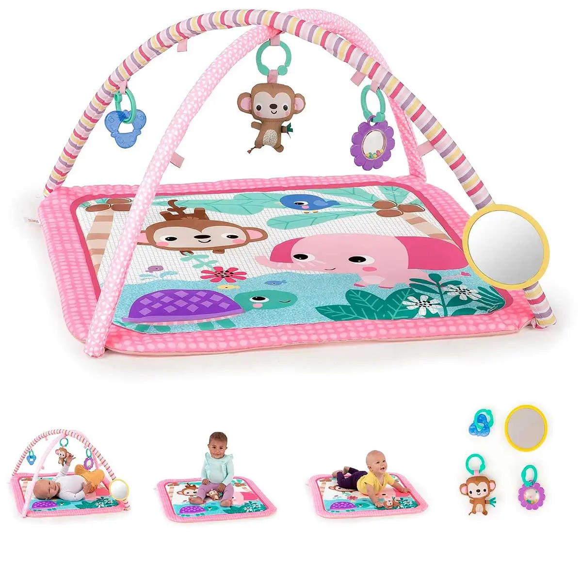 Bright Starts™ Gimnastika za bebe Cvetni safari 12813