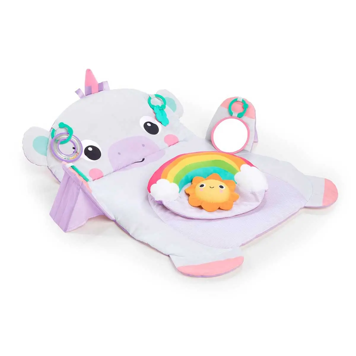 Bright Starts™ Bebi prostirka sa igračkama i jastučićem Jednorog 12809