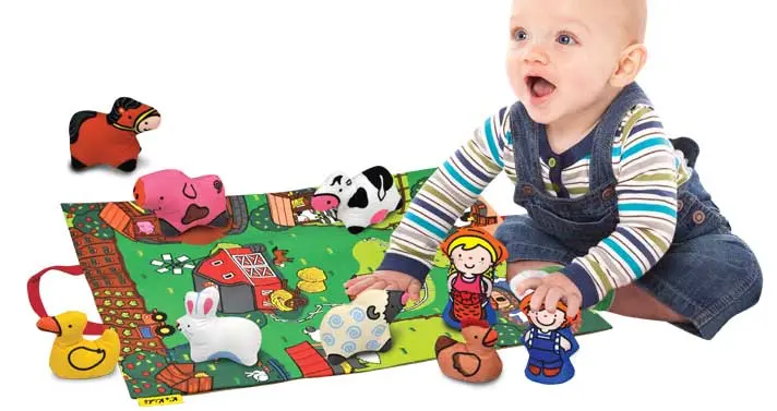 KsKids Prostirka za igru Farma