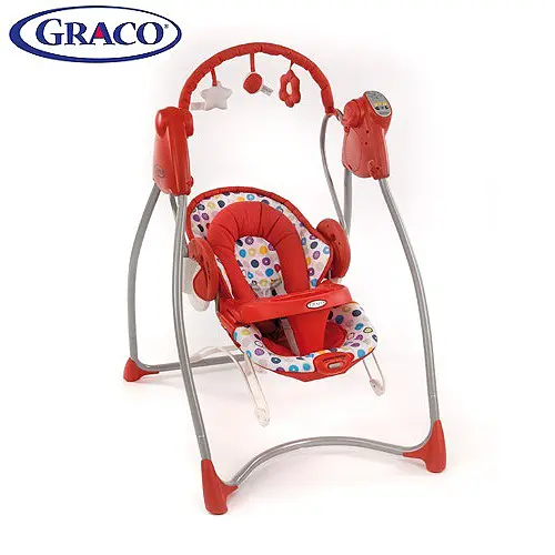 Graco Ljuljaška/ležaljka Swing&Bounce PopArt G1B97PPAE