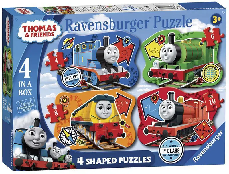 Thomas And Friends Puzzle 4 slagalice Ravensburger 06978