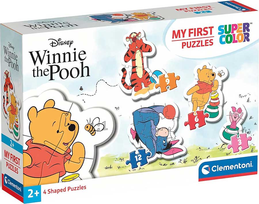 Moje prve puzzle slagalice 4u1 Disney Winnie the Pooh Clementoni 20820