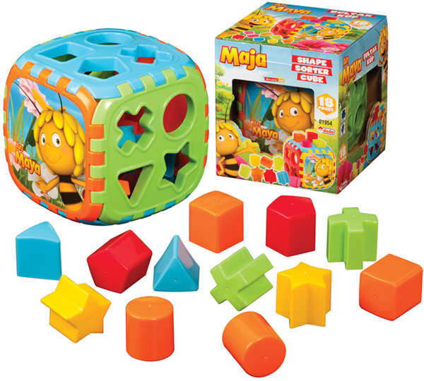 Pčelica Maja didaktička kocka Sorter Dede Toys 019544