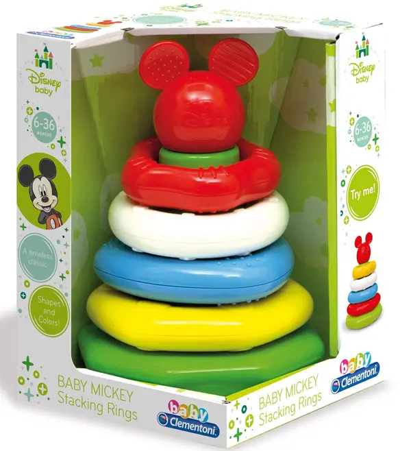 Clementoni Miki Maus prstenovi za slaganje CL14393