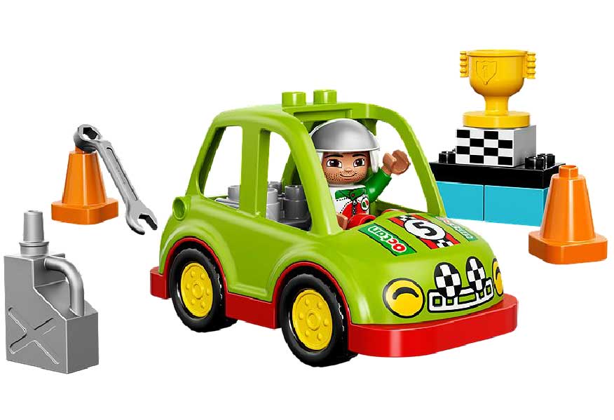 LEGO® DUPLO® kockice Trkački auto LE10589