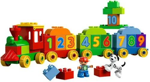 LEGO® DUPLO® Voz sa brojevima LE10558