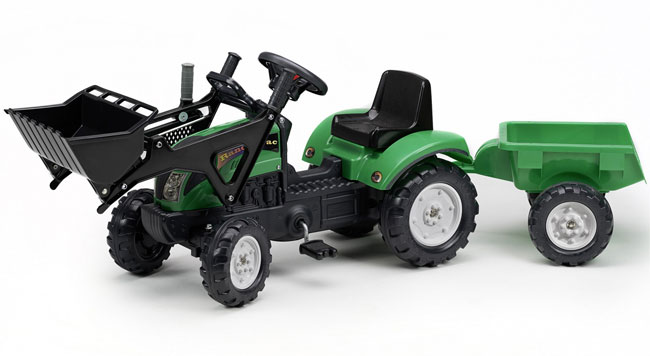 Falk Toys Dečji traktor na pedale sa prikolicom 2052CM