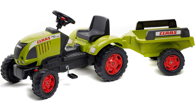 Falk Toys Dečji traktor na pedale sa prikolicom 992B