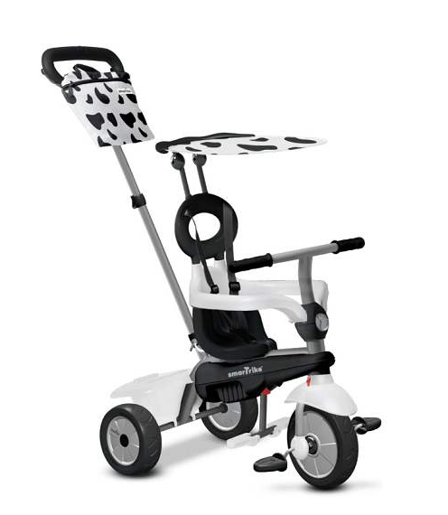 Smart Trike Tricikl VANILLA 4 u 1 Crno-beli