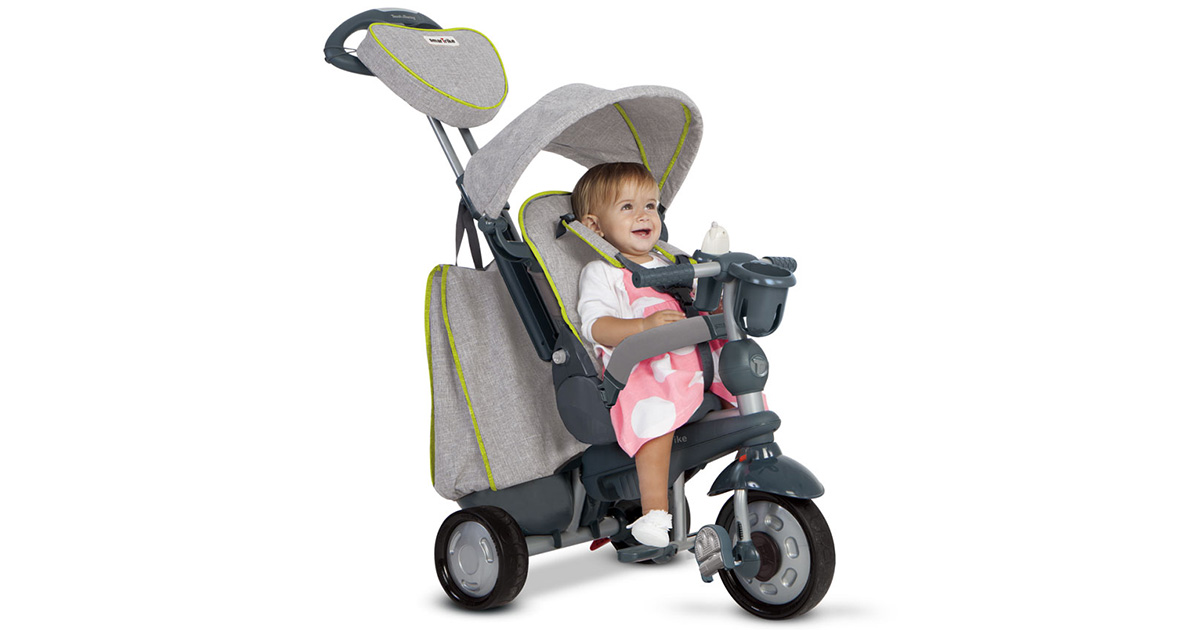 Smart Trike Tricikl EXPLORER 5 u 1 sivi