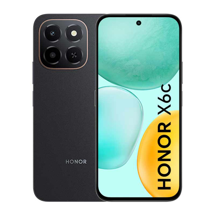 HONOR X6C 6/128GB CRNI MOBILNI TELEFON