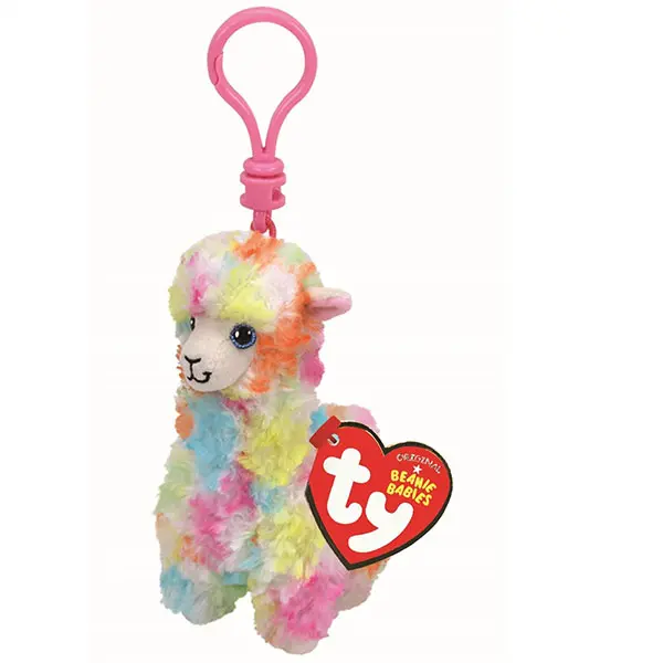 TY Beanie Boos Privezak Plišana igračka Lama Lola 36601