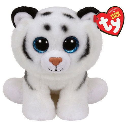 TY Beanie Boos Plišane igračke - Beli tigar Tundra15cm MR42106