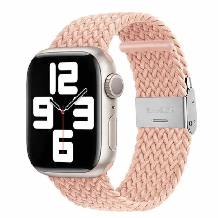 NARUKVICA PLATNENA DEVIA SPORT4 ZA APPLE WATCH 38/40/42MM ROZE