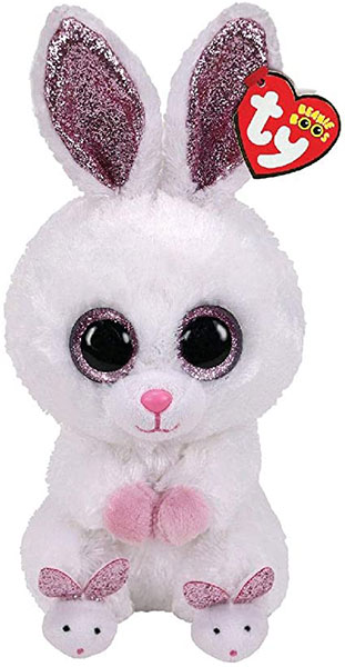 TY Beanie Boos Plišana igračka 24cm Zec Slippers 36470