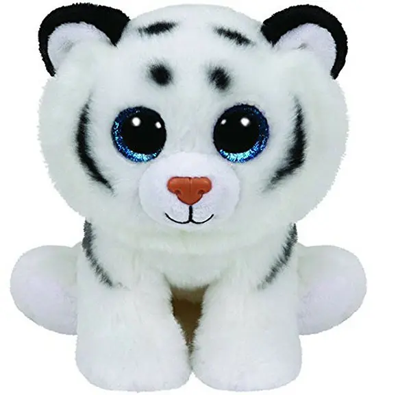 TY Beanie Boos Plišana igračka 24cm Beli tigar Tundra 90219