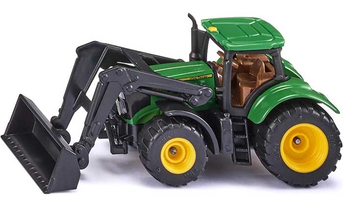 SIKU Igračka Traktor John Deere 6215R sa utovarivačem 1395