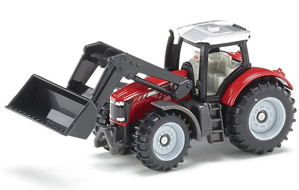 Siku traktor sa utovarivačem Massey Ferguson 1484