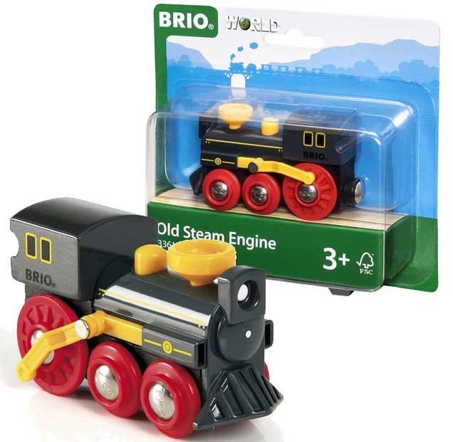 Brio Stara parna lokomotiva BR33617