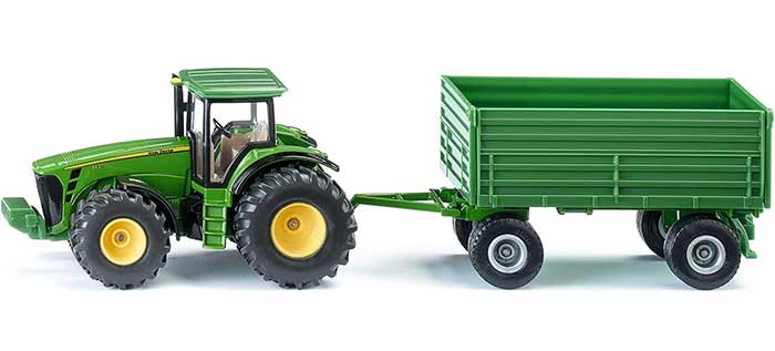 SIKU Igračka Traktor John Deere 8000 sa prikolicom 1953