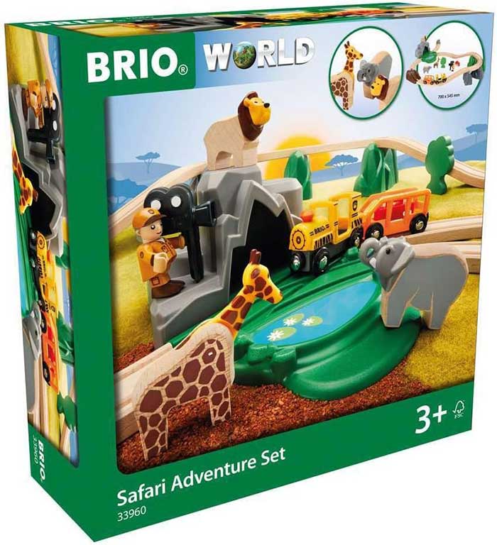 BRIO Igračka Safari voz sa prugom 33960