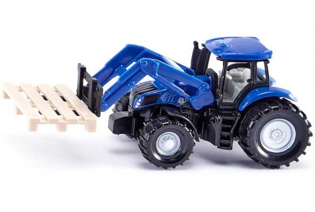 Siku New Holland Traktor sa viljuškom za prenos paleta 1487