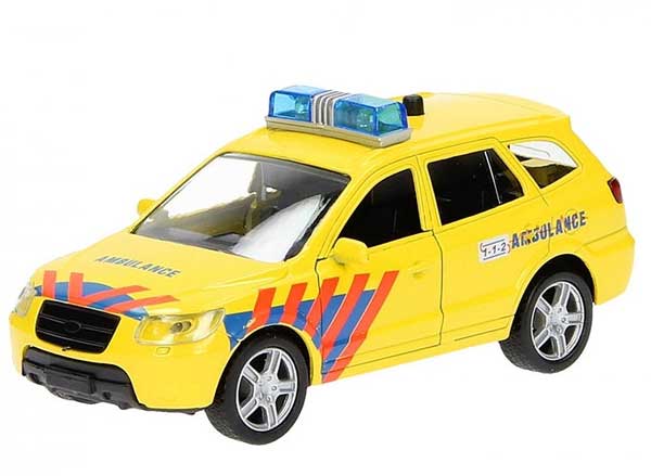 Super Cars Metalni Auto Policija 1/30 Žuta