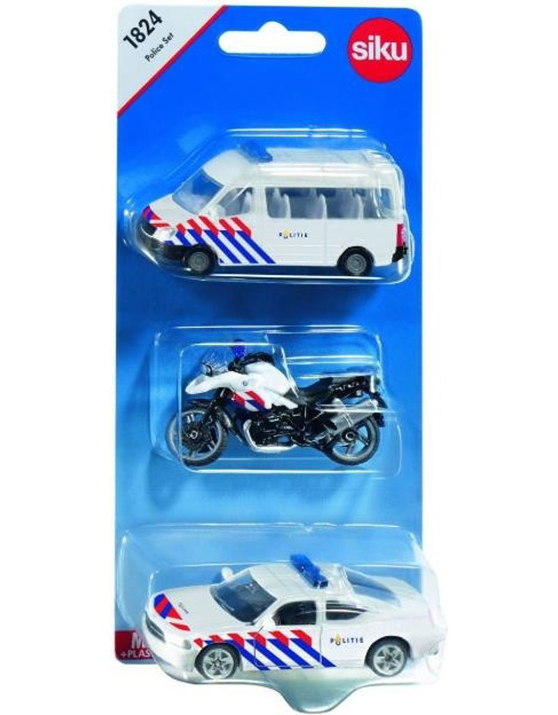 SIKU Policijski set Kombi Motor Auto 1824S