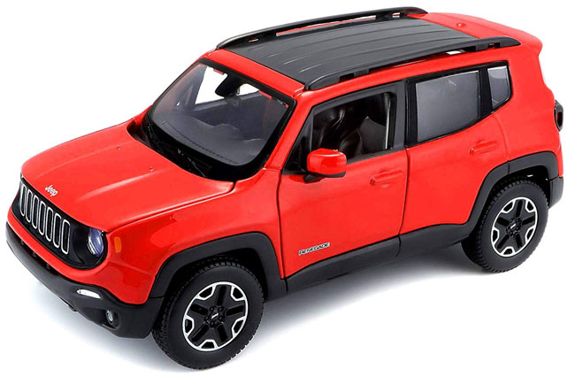 Maisto Metalni automobil Jeep Renegade 1:24 31282