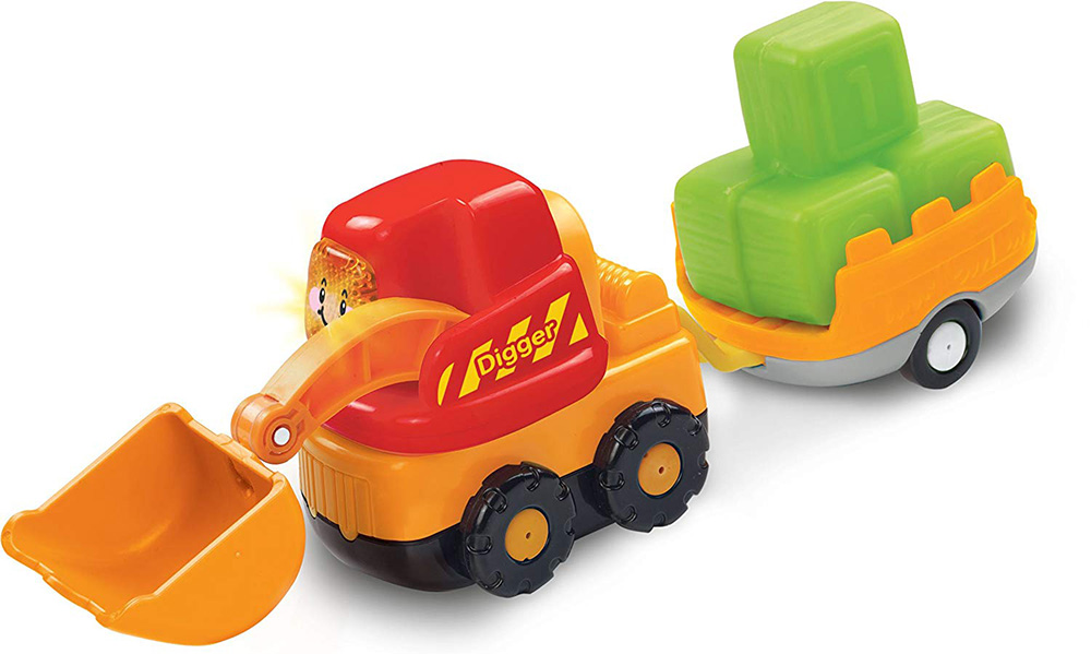 VTECH Igračka BAGER SA PRIKOLICOM Toot-Toot Drivers Digger with Trailer