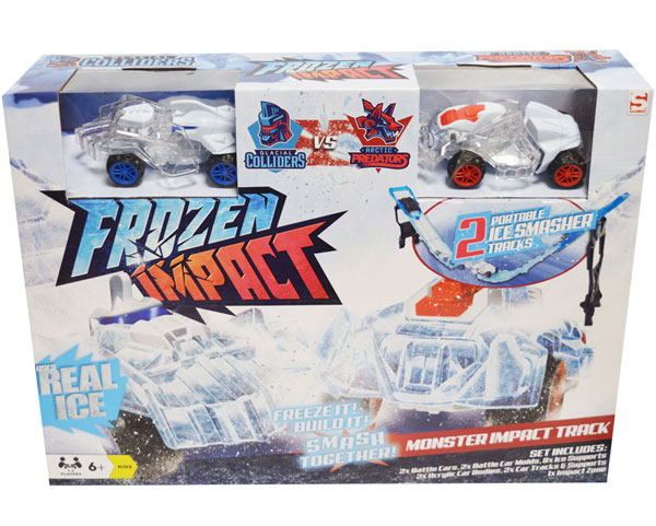 Staza za sudar ledenih autića Frozen Impact Monster MAD-103