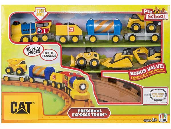 ToyState Voz na baterije Caterpillar Express 0126621