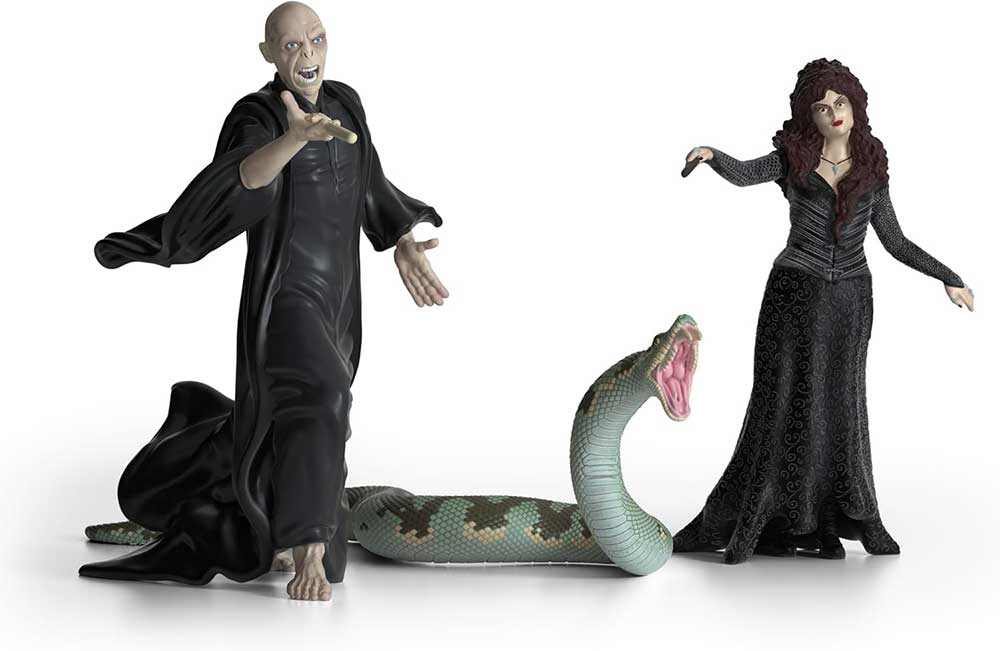 Schleich® Harry Potter™ figure Lord Voldemor Nagini i Belatriks Lestrejndž 42684