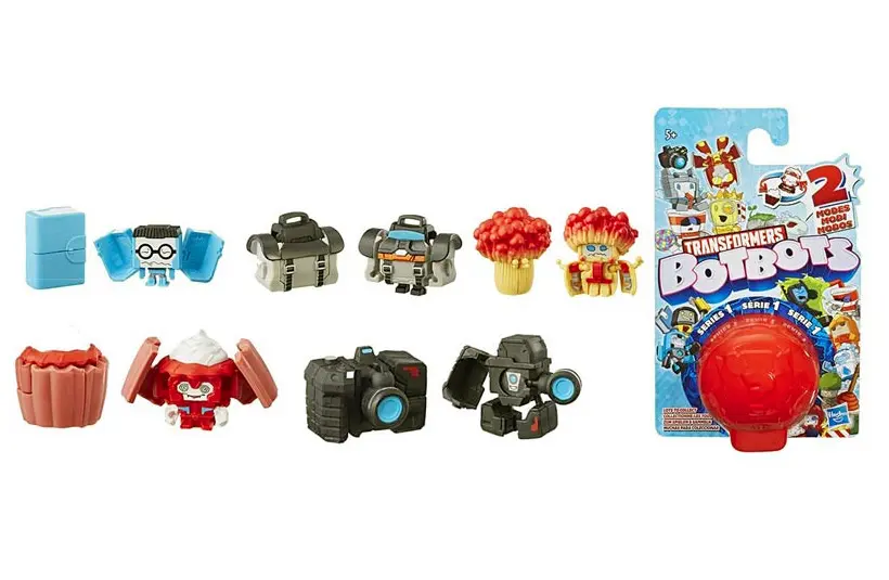 Robot 2 u 1 Transformers BotBots iznenađenje 1 kom. E3487