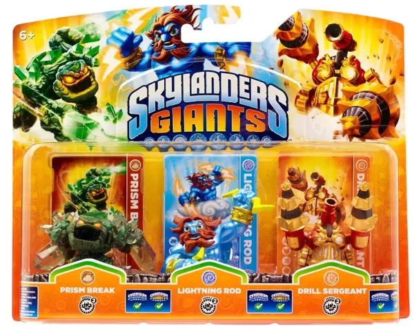 Skylanders GIANTS Triple Pack E 84566EU