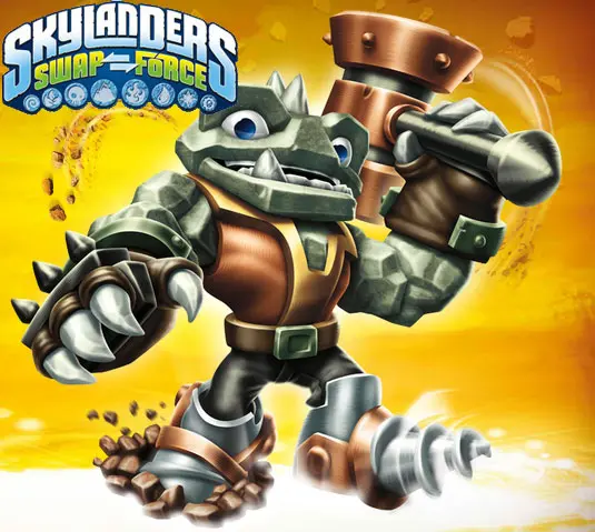 Skylanders Swap Force Shapeshifter Rubble Rouser figura 84802EU 018885