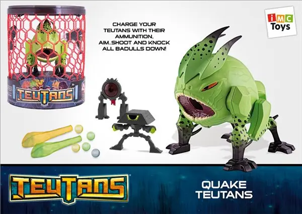 Akciona figura Teutans Quake IMC Toys IM 445024