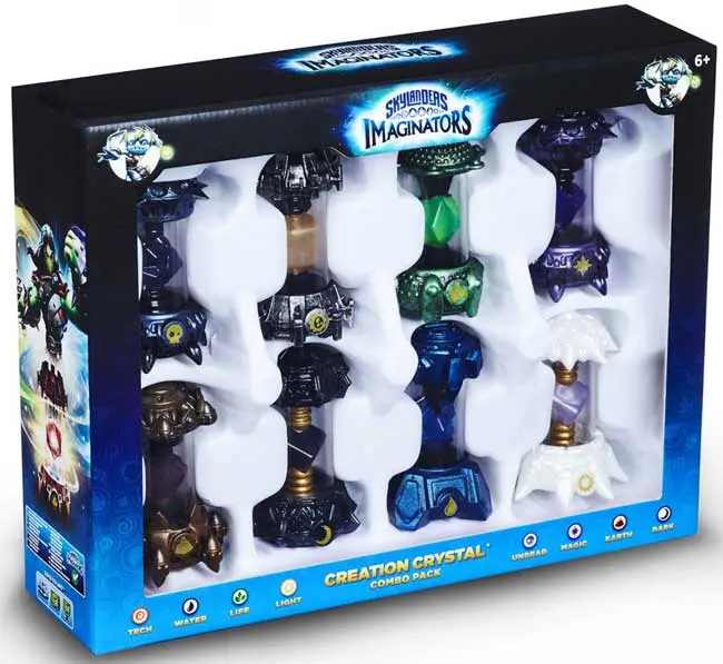 Skylanders Imaginators Crystals 8 Pack 87913EU Kristali za pravljenje Skylandersa
