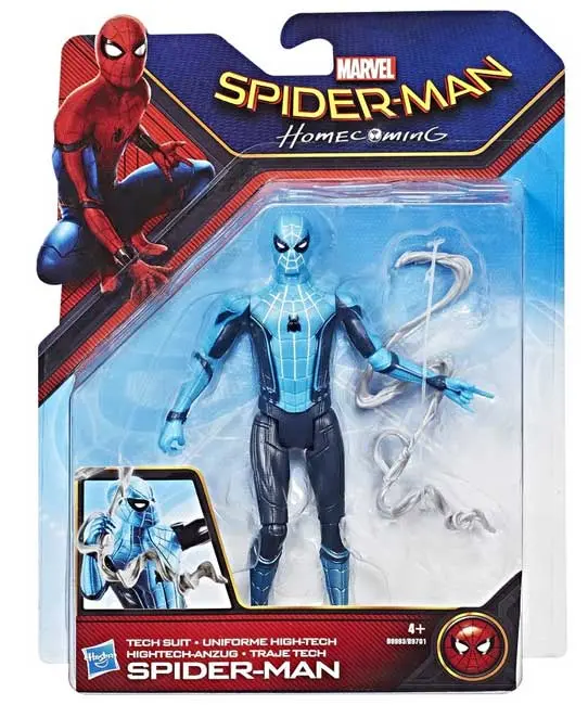 Figura Spiderman Tech Suit B9701