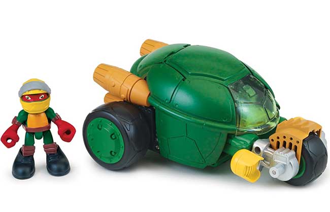 TMNT Nindža Kornjače Stelt motor sa figuricom 36663