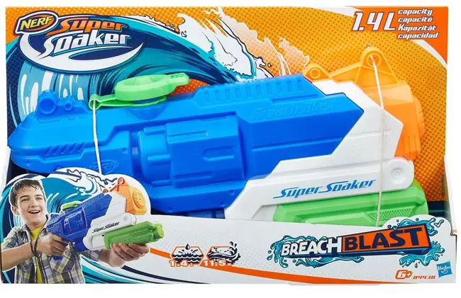 Nerf Super Soaker Breach Blast Pištolj na vodu B4438