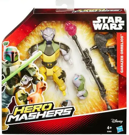 Star Wars DeLuxe Figura Super Hero Mashers B3666 Garazeb Orrelios